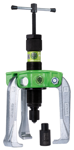 Kukko 845-1-B Universal 3-Jaw 11 ton Hydraulic Puller with Short Hydraulic Spindle and Self ...